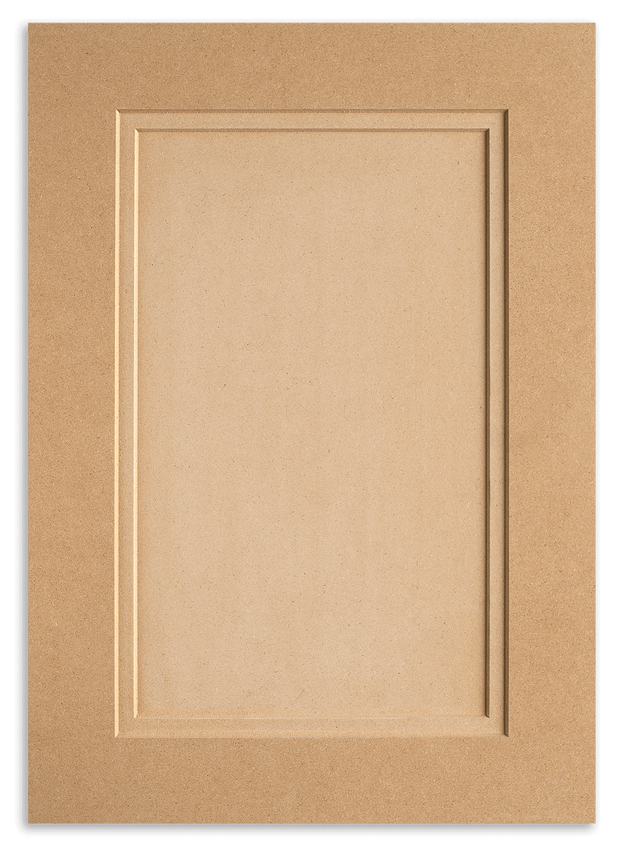 Shadow - Recessed Panel MDF Cabinet Door - 12" x 15" Sample